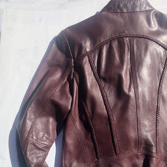 Overland | Jackets & Coats | Leather Jacket By Overland | Poshmark